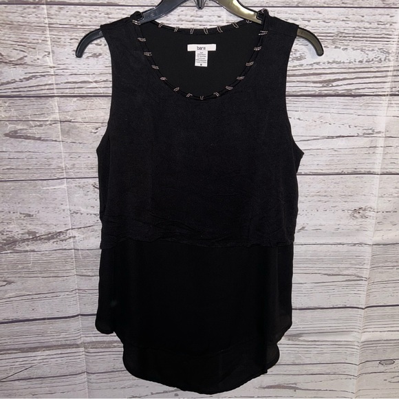 Bar III | Tops | Bar Iii Black Tank Top | Poshmark